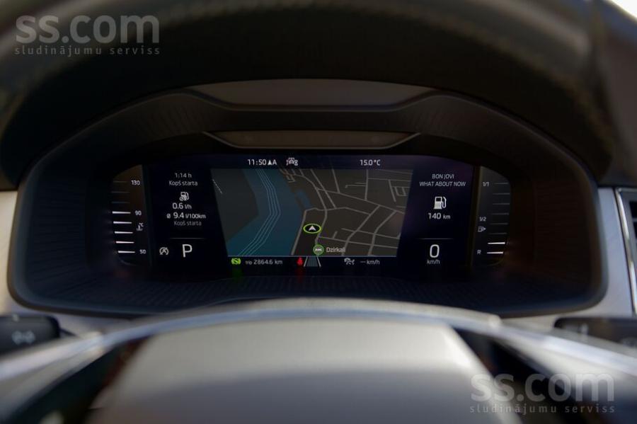 Черный Шкода Kodiaq 2022 в Рига, объемом двигателя 2.00 л и пробегом 194 тыс. км за 19950 €, фото 15 на AUTOMOTO.COM.LV