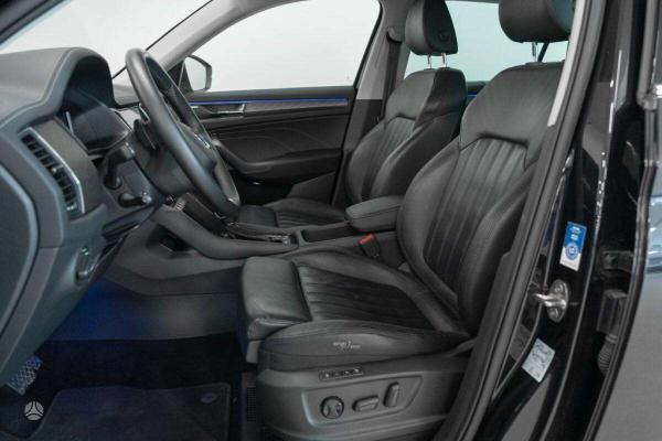 Skoda Kodiaq 2022 in Vilnius on AUTOMOTO.COM.LV Black Skoda Kodiaq 2022 in Vilnius, with an engine capacity of 2.00 L and mileage of 108 thousand km for 32500 €, photo 8 on AUTOMOTO.COM.LV
