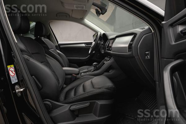 Skoda Kodiaq 2022 Jelgava vietnē Melns Skoda Kodiaq 2022 Jelgava, ar dzinēja tilpumu 1.50 L un nobraukumu 210 tūkst. km par 21000 €, foto 10 vietnē AUTOMOTO.COM.LV