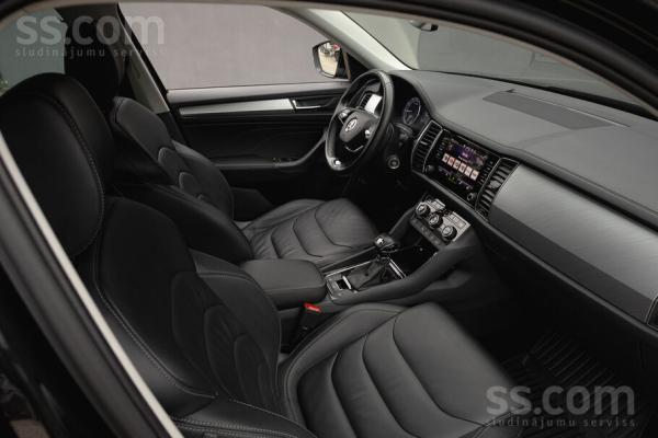 Skoda Kodiaq 2022 Jelgava vietnē Melns Skoda Kodiaq 2022 Jelgava, ar dzinēja tilpumu 1.50 L un nobraukumu 210 tūkst. km par 21000 €, foto 11 vietnē AUTOMOTO.COM.LV