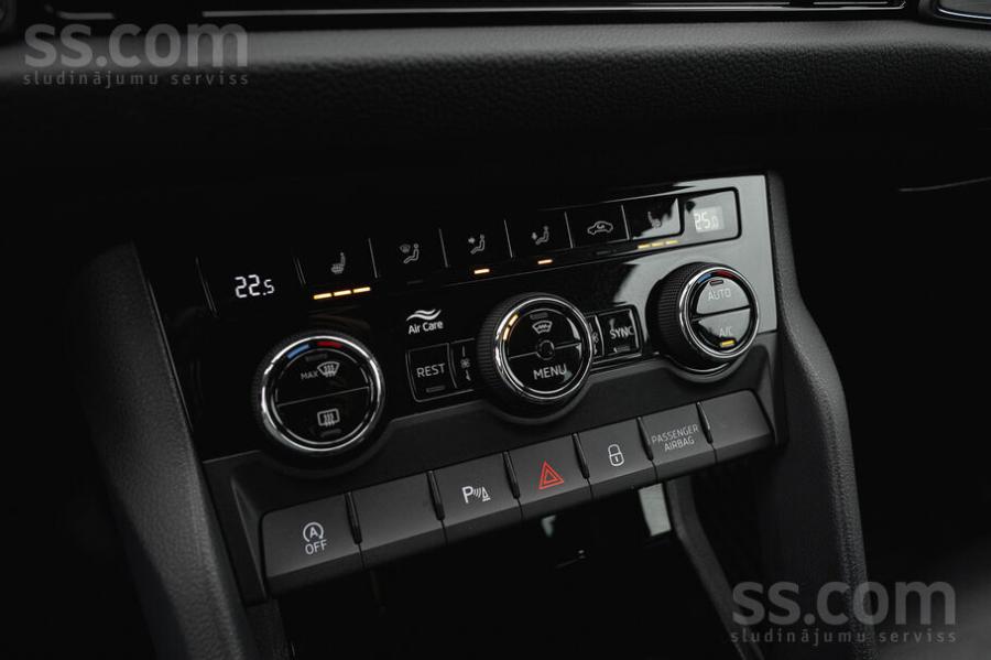Черный Шкода Kodiaq 2022 в Елгава, объемом двигателя 1.50 л и пробегом 210 тыс. км за 21000 €, фото 18 на AUTOMOTO.COM.LV