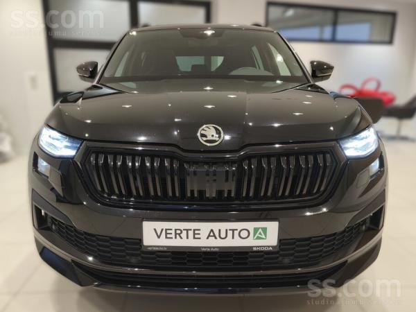 Melns Skoda Kodiaq 2023 Rīga, ar dzinēja tilpumu 2.00 L un nobraukumu 19 tūkst. km par 34990 €, foto 2 vietnē AUTOMOTO.COM.LV