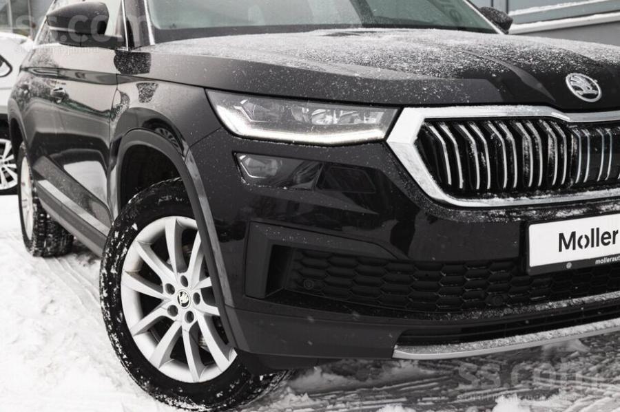 Черный Шкода Kodiaq 2023 в Вентспилс, объемом двигателя 2.00 л и пробегом 53 тыс. км за 35300 €, фото 11 на AUTOMOTO.COM.LV
