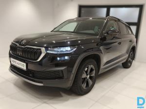 Black Skoda Kodiaq 2023 in Riga, with an engine capacity of 2.00 L and mileage of 224 thousand km for 23990 €, photo 5 on AUTOMOTO.COM.LV