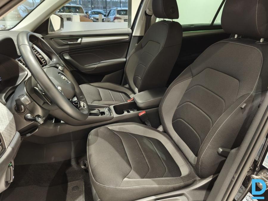 Black Skoda Kodiaq 2023 in Riga, with an engine capacity of 2.00 L and mileage of 224 thousand km for 23990 €, photo 8 on AUTOMOTO.COM.LV