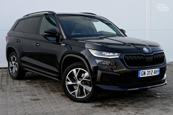 Black Skoda Kodiaq 2023 in Kretinga, with an engine capacity of 2.00 L and mileage of 283 thousand km for 21999 €, photo 1 on AUTOMOTO.COM.LV