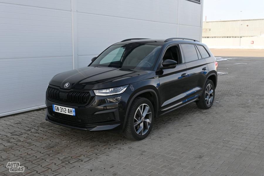 Melns Skoda Kodiaq 2023 Kretinga, ar dzinēja tilpumu 2.00 L un nobraukumu 283 tūkst. km par 21499 €, foto 12 vietnē AUTOMOTO.COM.LV