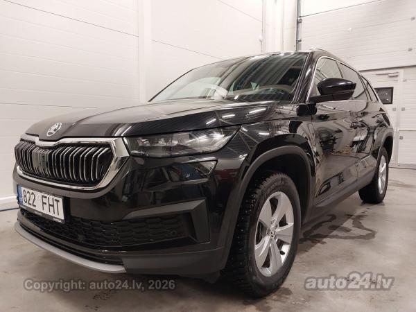 Black Skoda Kodiaq 2023 in Tallinn, with an engine capacity of 2.00 L and mileage of 72 thousand km for 35900 €, photo 1 on AUTOMOTO.COM.LV