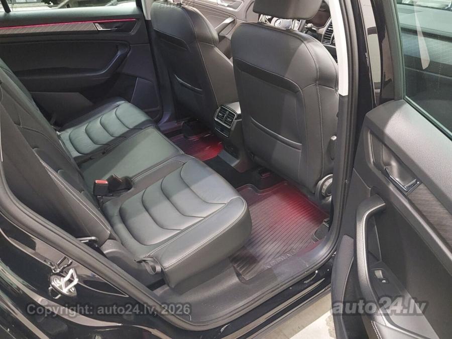 Melns Skoda Kodiaq 2023 Tallina, ar dzinēja tilpumu 2.00 L un nobraukumu 72 tūkst. km par 35900 €, foto 5 vietnē AUTOMOTO.COM.LV
