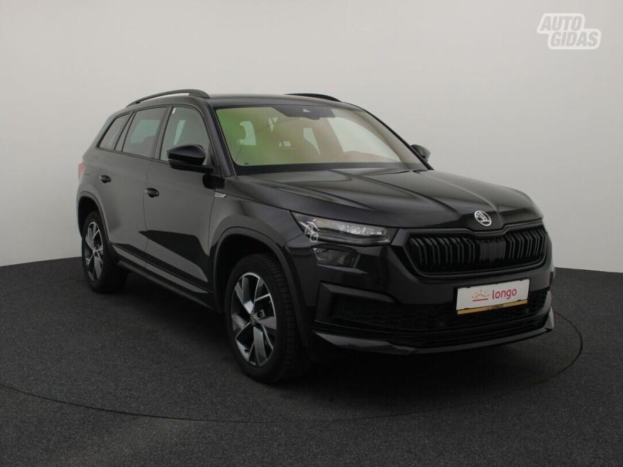 Черный Шкода Kodiaq 2023 в Вильнюс, объемом двигателя 1.50 л и пробегом 155 тыс. км за 28599 €, фото 10 на AUTOMOTO.COM.LV