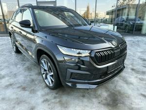 Black Skoda Kodiaq 2023 in Kaunas, with an engine capacity of 1.50 L and mileage of 188 thousand km for 25300 €, photo 2 on AUTOMOTO.COM.LV