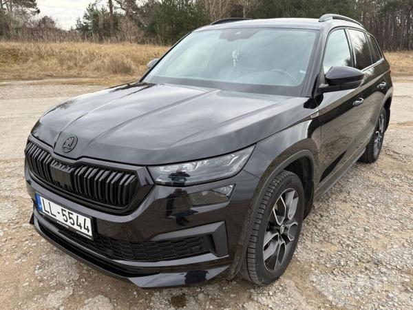Melns Skoda Kodiaq 2023 Liepāja, ar dzinēja tilpumu 2.00 L un nobraukumu 89 tūkst. km par 35900 €, foto 5 vietnē AUTOMOTO.COM.LV