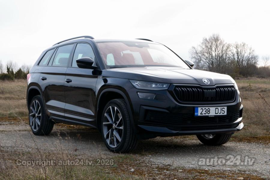Черный Шкода Kodiaq 2023 в Таллин, объемом двигателя 2.00 л и пробегом 94 тыс. км за 36000 €, фото 4 на AUTOMOTO.COM.LV