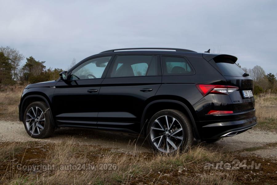 Черный Шкода Kodiaq 2023 в Таллин, объемом двигателя 2.00 л и пробегом 94 тыс. км за 36000 €, фото 5 на AUTOMOTO.COM.LV