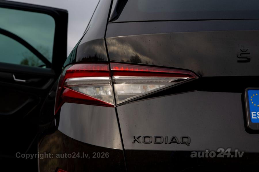 Черный Шкода Kodiaq 2023 в Таллин, объемом двигателя 2.00 л и пробегом 94 тыс. км за 36000 €, фото 11 на AUTOMOTO.COM.LV