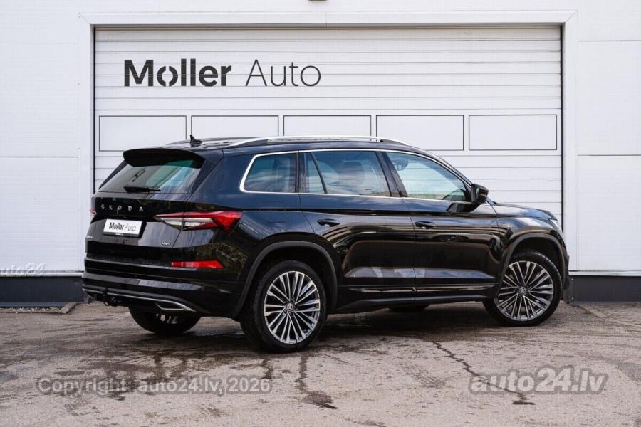Melns Skoda Kodiaq 2023 Rīga, ar dzinēja tilpumu 2.00 L un nobraukumu 145 tūkst. km par 38635 €, foto 5 vietnē AUTOMOTO.COM.LV