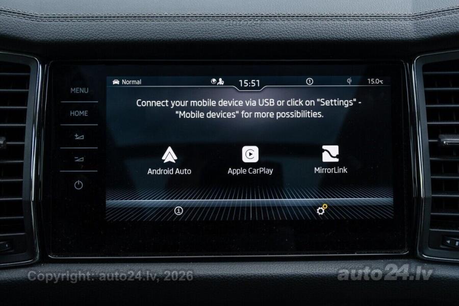 Melns Skoda Kodiaq 2023 Rīga, ar dzinēja tilpumu 2.00 L un nobraukumu 145 tūkst. km par 38635 €, foto 11 vietnē AUTOMOTO.COM.LV