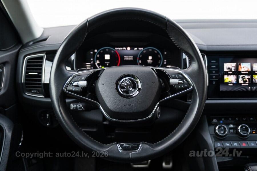 Melns Skoda Kodiaq 2023 Rīga, ar dzinēja tilpumu 2.00 L un nobraukumu 145 tūkst. km par 38635 €, foto 29 vietnē AUTOMOTO.COM.LV