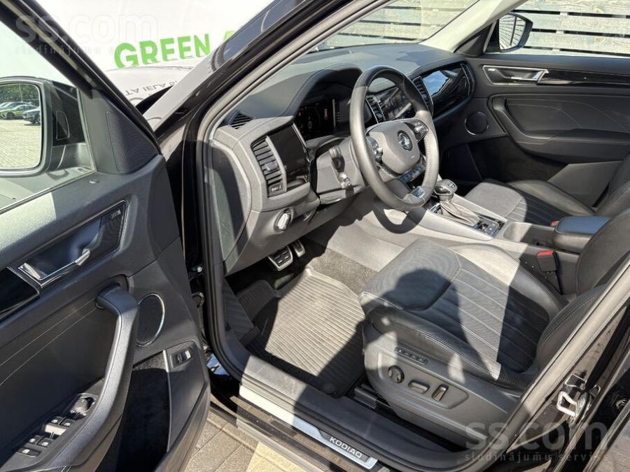 Melns Skoda Kodiaq 2023 Rīga, ar dzinēja tilpumu 2.00 L un nobraukumu 48 tūkst. km par 35000 €, foto 12 vietnē AUTOMOTO.COM.LV