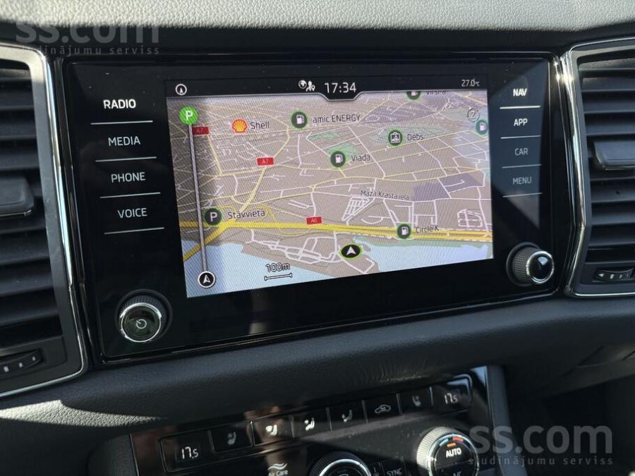 Melns Skoda Kodiaq 2023 Rīga, ar dzinēja tilpumu 2.00 L un nobraukumu 48 tūkst. km par 35000 €, foto 29 vietnē AUTOMOTO.COM.LV