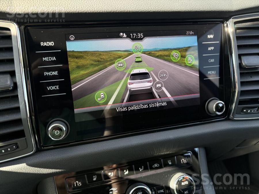 Черный Шкода Kodiaq 2023 в Рига, объемом двигателя 2.00 л и пробегом 48 тыс. км за 35000 €, фото 29 на AUTOMOTO.COM.LV