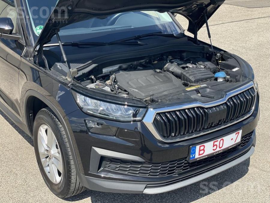 Melns Skoda Kodiaq 2023 Rīga, ar dzinēja tilpumu 2.00 L un nobraukumu 201 tūkst. km par 22590 €, foto 15 vietnē AUTOMOTO.COM.LV