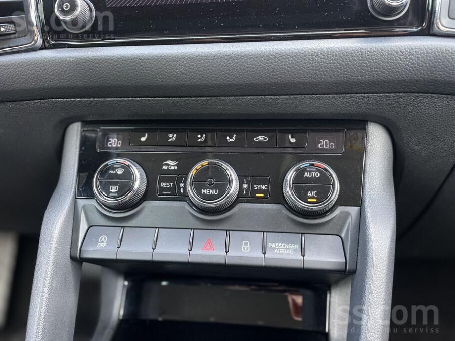 Melns Skoda Kodiaq 2023 Rīga, ar dzinēja tilpumu 2.00 L un nobraukumu 201 tūkst. km par 22590 €, foto 23 vietnē AUTOMOTO.COM.LV