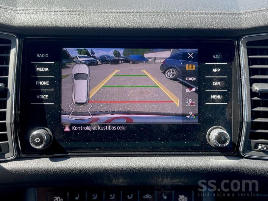 Melns Skoda Kodiaq 2023 Rīga, ar dzinēja tilpumu 2.00 L un nobraukumu 201 tūkst. km par 22590 €, foto 25 vietnē AUTOMOTO.COM.LV