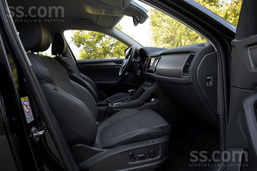 Черный Шкода Kodiaq 2023 в Рига, объемом двигателя 2.00 л и пробегом 222 тыс. км за 23300 €, фото 5 на AUTOMOTO.COM.LV