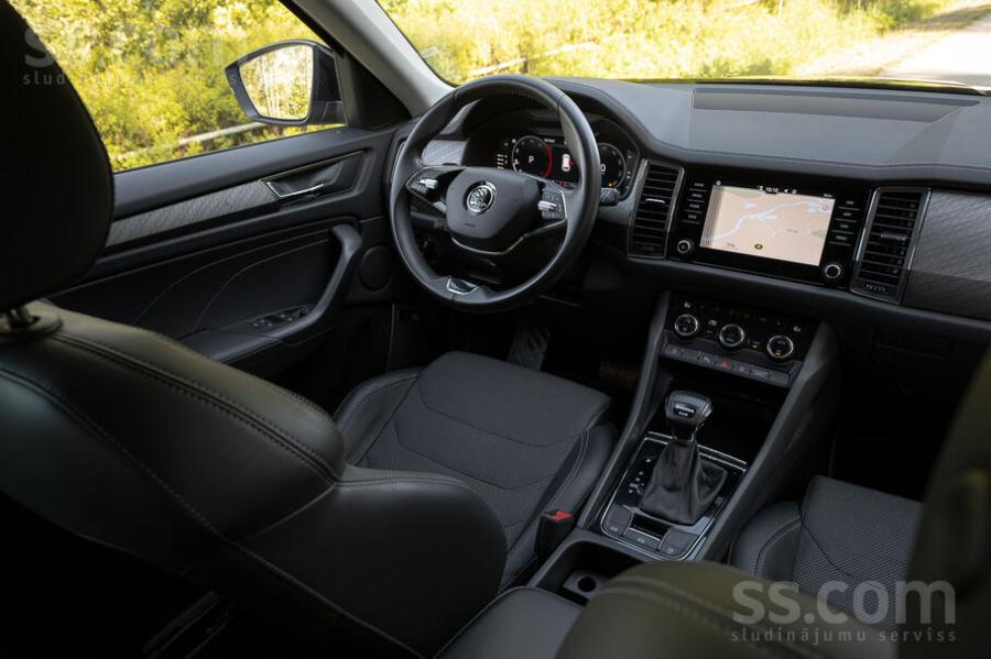 Черный Шкода Kodiaq 2023 в Рига, объемом двигателя 2.00 л и пробегом 222 тыс. км за 23300 €, фото 8 на AUTOMOTO.COM.LV