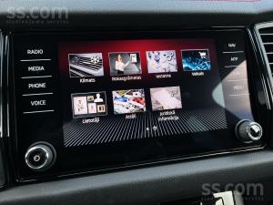Черный Шкода Kodiaq 2023 в Рига, объемом двигателя 2.00 л и пробегом 58 тыс. км за 35990 €, фото 17 на AUTOMOTO.COM.LV