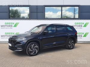 Черный Шкода Kodiaq 2023 в Рига, объемом двигателя 2.00 л и пробегом 40 тыс. км за 35000 €, фото  на AUTOMOTO.COM.LV