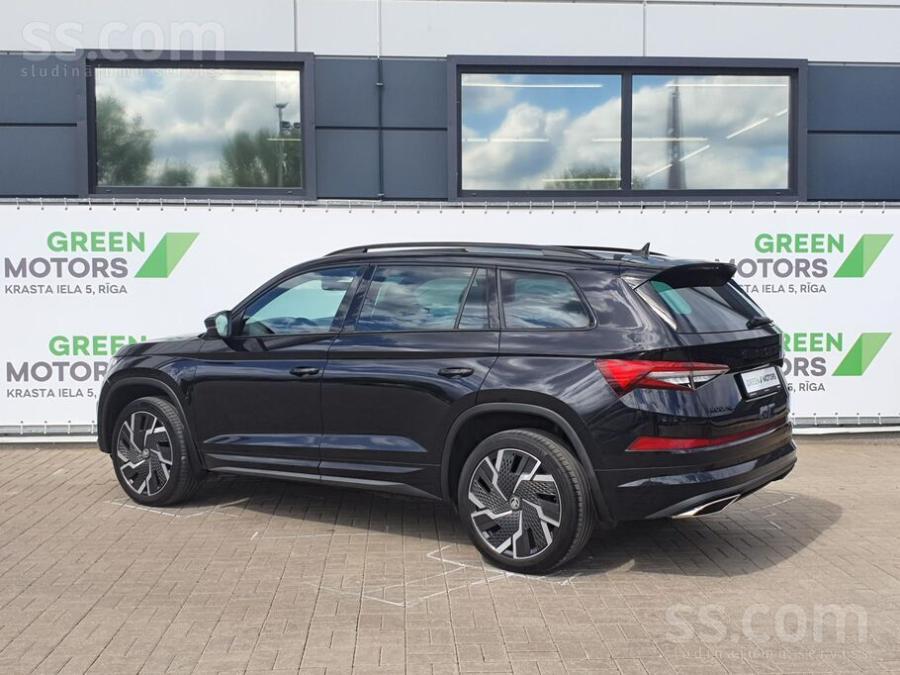 Черный Шкода Kodiaq 2023 в Рига, объемом двигателя 2.00 л и пробегом 40 тыс. км за 35000 €, фото 6 на AUTOMOTO.COM.LV