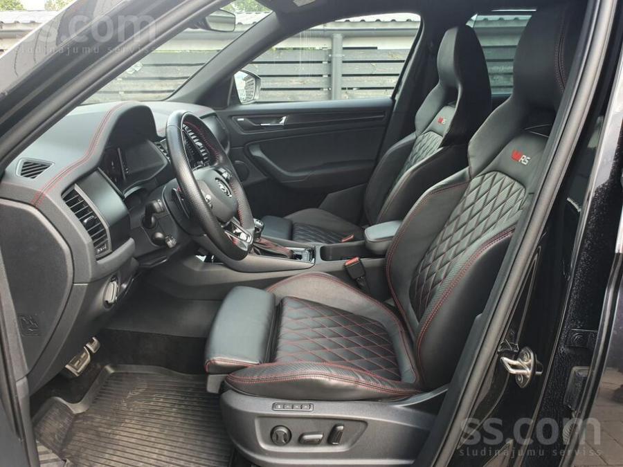 Черный Шкода Kodiaq 2023 в Рига, объемом двигателя 2.00 л и пробегом 40 тыс. км за 35000 €, фото 9 на AUTOMOTO.COM.LV
