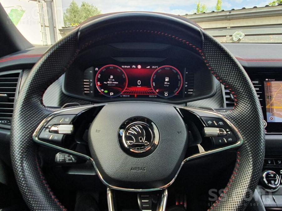 Черный Шкода Kodiaq 2023 в Рига, объемом двигателя 2.00 л и пробегом 40 тыс. км за 35000 €, фото 15 на AUTOMOTO.COM.LV
