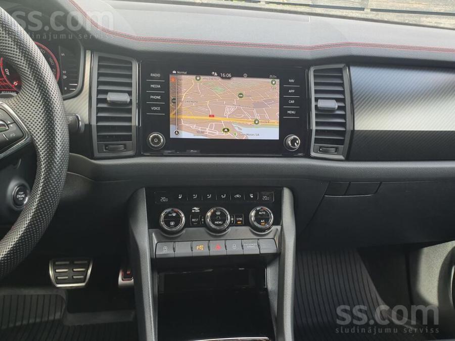 Черный Шкода Kodiaq 2023 в Рига, объемом двигателя 2.00 л и пробегом 40 тыс. км за 35000 €, фото 19 на AUTOMOTO.COM.LV