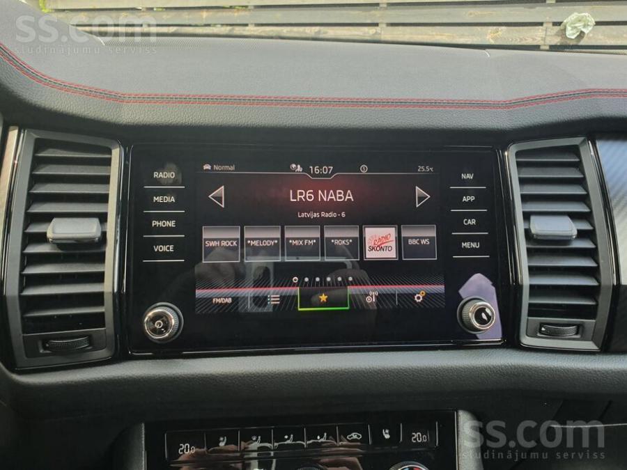 Черный Шкода Kodiaq 2023 в Рига, объемом двигателя 2.00 л и пробегом 40 тыс. км за 35000 €, фото 20 на AUTOMOTO.COM.LV