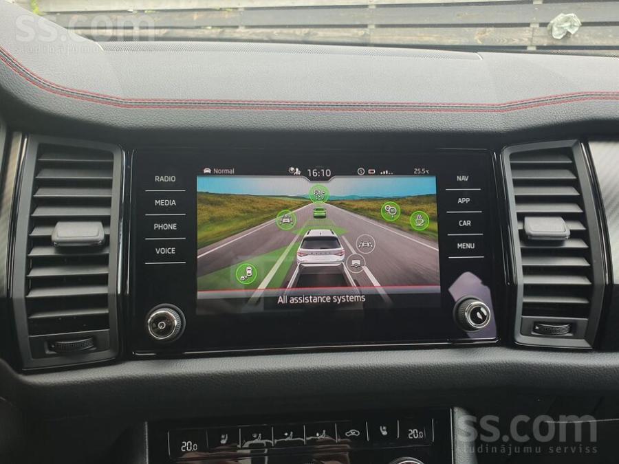 Черный Шкода Kodiaq 2023 в Рига, объемом двигателя 2.00 л и пробегом 40 тыс. км за 35000 €, фото 25 на AUTOMOTO.COM.LV