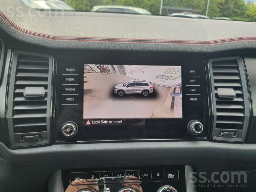 Черный Шкода Kodiaq 2023 в Рига, объемом двигателя 2.00 л и пробегом 40 тыс. км за 35000 €, фото 27 на AUTOMOTO.COM.LV