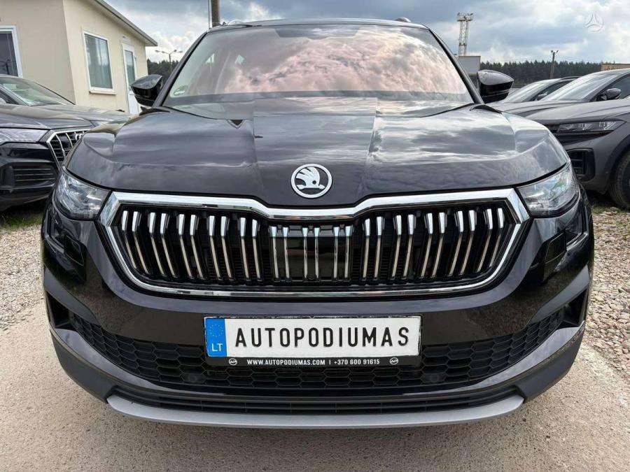 Черный Шкода Kodiaq 2023 в Вильнюс, объемом двигателя 1.97 л и пробегом 158 тыс. км за 26990 €, фото 5 на AUTOMOTO.COM.LV