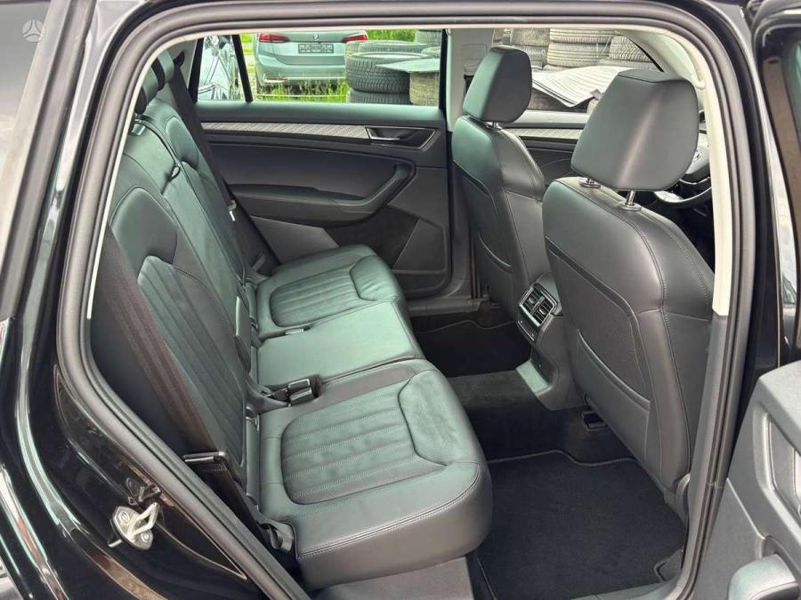 Черный Шкода Kodiaq 2023 в Вильнюс, объемом двигателя 1.97 л и пробегом 158 тыс. км за 26990 €, фото 17 на AUTOMOTO.COM.LV