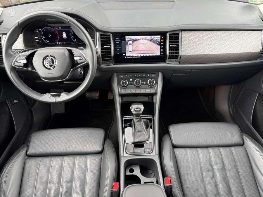 Черный Шкода Kodiaq 2023 в Вильнюс, объемом двигателя 1.97 л и пробегом 158 тыс. км за 26990 €, фото 19 на AUTOMOTO.COM.LV