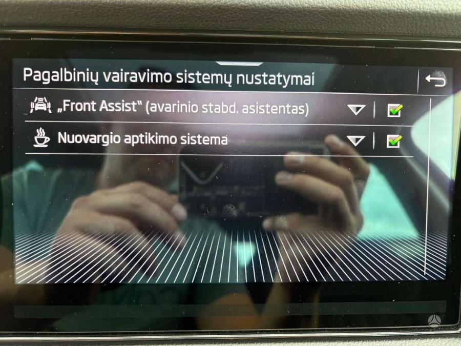 Черный Шкода Kodiaq 2023 в Вильнюс, объемом двигателя 1.97 л и пробегом 158 тыс. км за 26990 €, фото 22 на AUTOMOTO.COM.LV