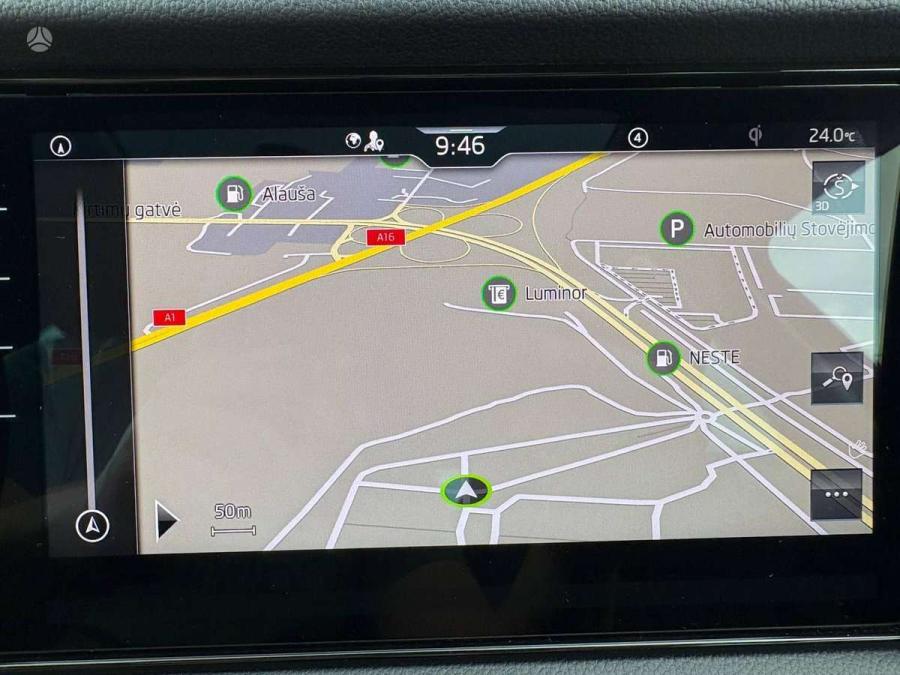 Черный Шкода Kodiaq 2023 в Вильнюс, объемом двигателя 1.97 л и пробегом 158 тыс. км за 26990 €, фото 24 на AUTOMOTO.COM.LV