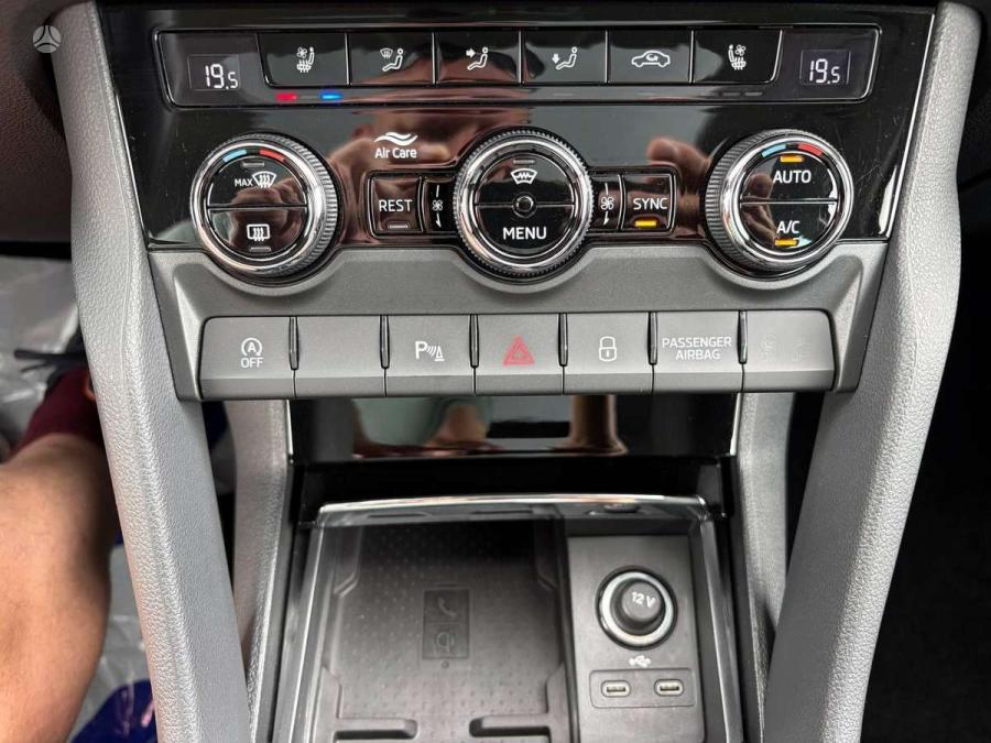 Черный Шкода Kodiaq 2023 в Вильнюс, объемом двигателя 1.97 л и пробегом 158 тыс. км за 26990 €, фото 25 на AUTOMOTO.COM.LV