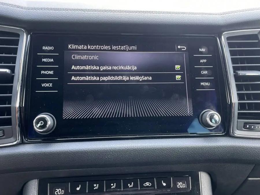 Melns Skoda Kodiaq 2023 Sigulda, ar dzinēja tilpumu 2.00 L un nobraukumu 201 tūkst. km par 22590 €, foto 27 vietnē AUTOMOTO.COM.LV