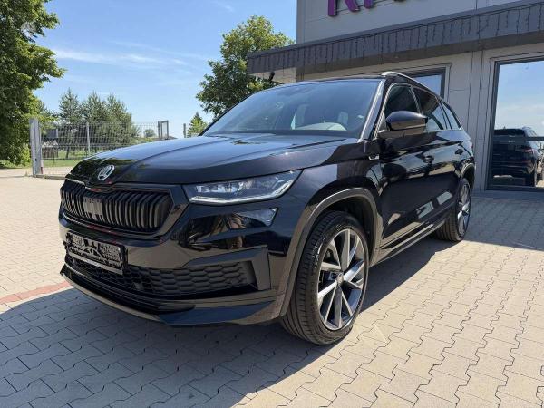 Black Skoda Kodiaq 2023 in Siauliai, with an engine capacity of 1.50 L and mileage of 188 thousand km for 24188 €, photo 5 on AUTOMOTO.COM.LV