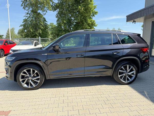 Black Skoda Kodiaq 2023 in Siauliai, with an engine capacity of 1.50 L and mileage of 188 thousand km for 24188 €, photo 7 on AUTOMOTO.COM.LV
