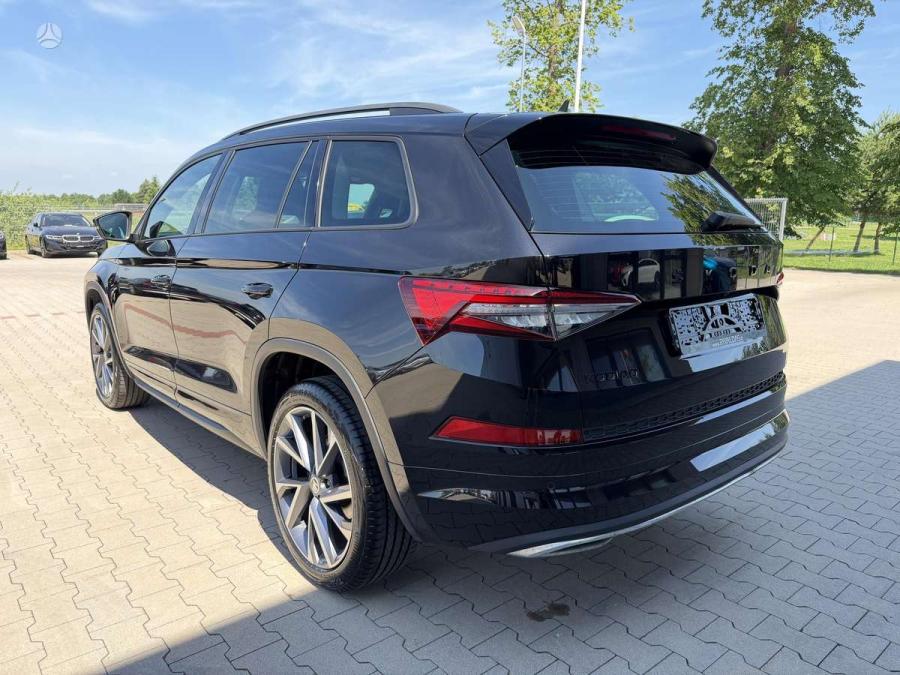 Melns Skoda Kodiaq 2023 Šauļi, ar dzinēja tilpumu 1.50 L un nobraukumu 188 tūkst. km par 24188 €, foto 9 vietnē AUTOMOTO.COM.LV