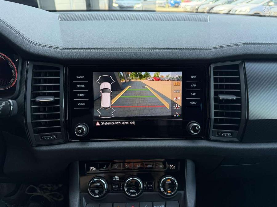 Melns Skoda Kodiaq 2023 Šauļi, ar dzinēja tilpumu 1.50 L un nobraukumu 188 tūkst. km par 24188 €, foto 28 vietnē AUTOMOTO.COM.LV